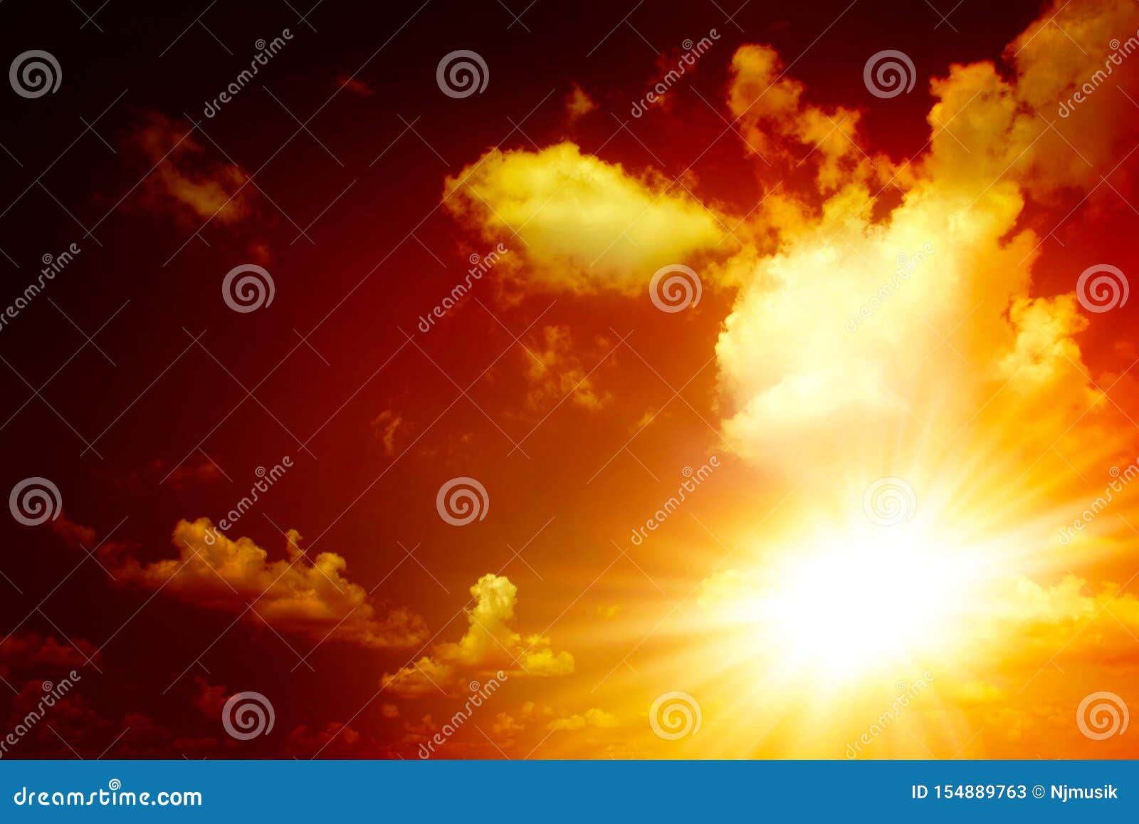 Red Sunset, Summers Background Stock Image - Image of look, time: 154889763