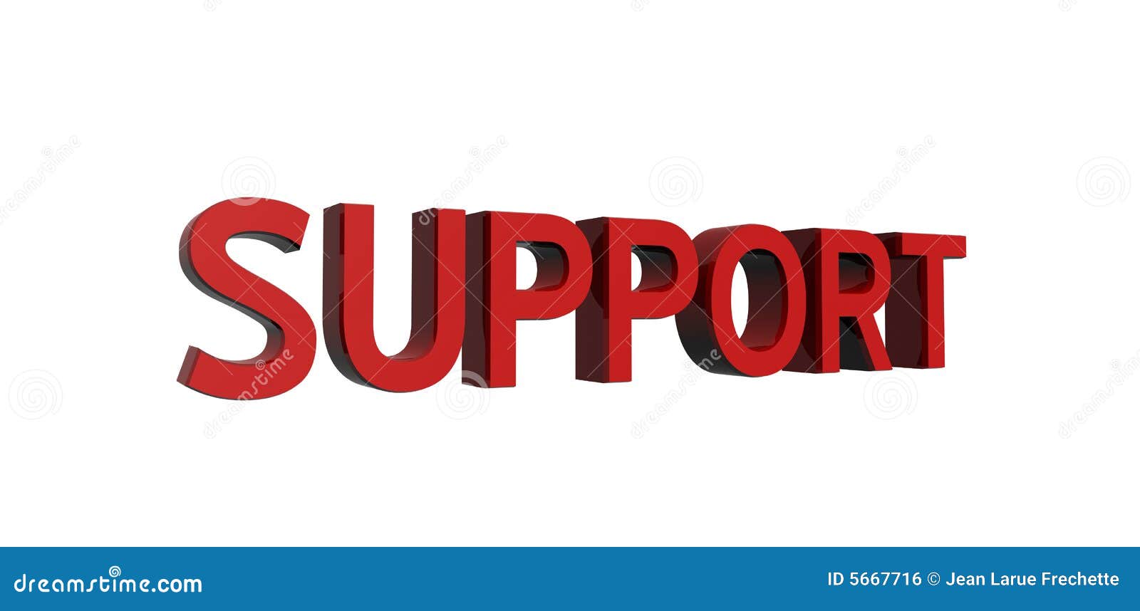 Red-support stock illustration. Illustration of information - 5667716