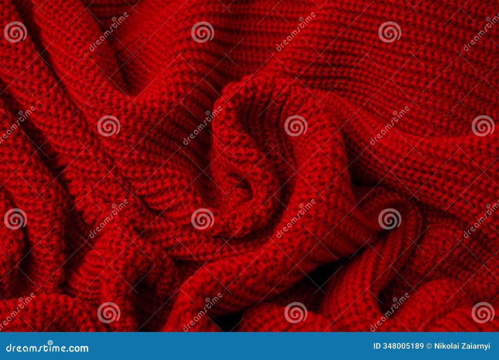 Red Sweater Texture As a Background Stock Image - Image of winter ...