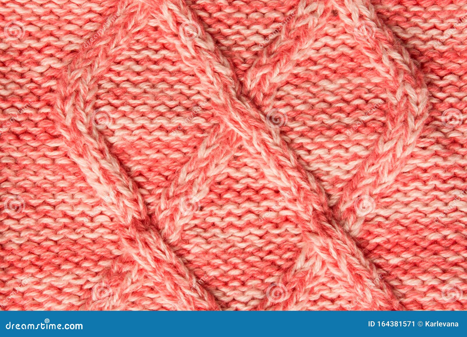 Red Sweater Textured Background with Pattern. Textile Woolen Clothes ...