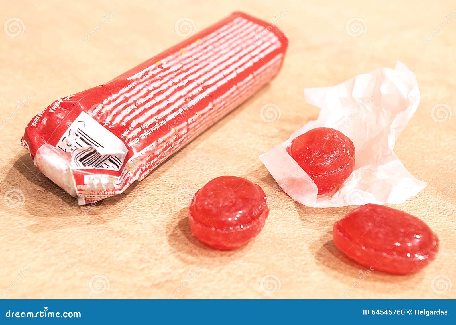 Red sweet candies stock photo. Image of dessert, food - 64545760