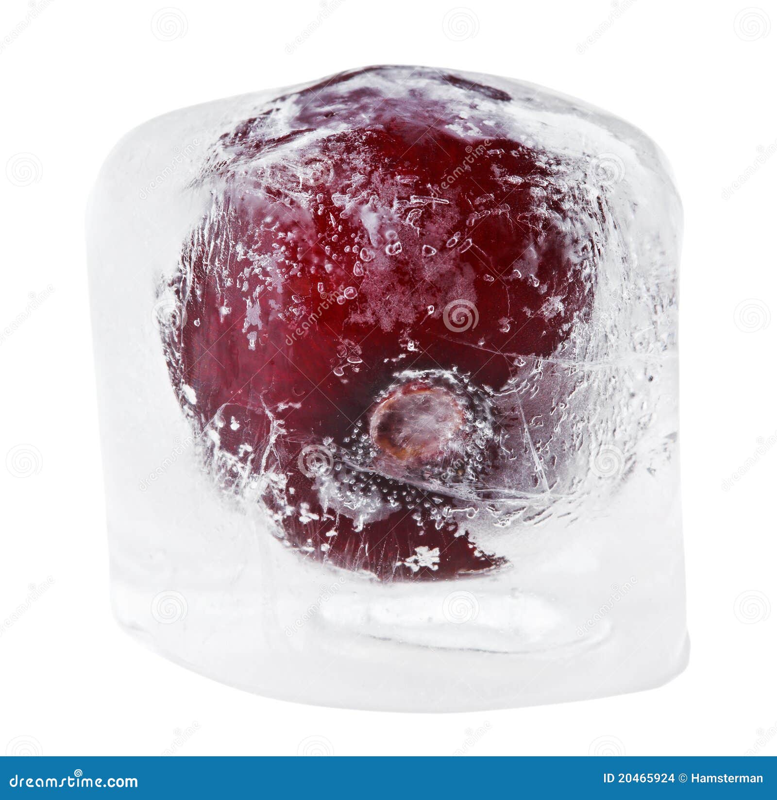 Cherry Frozen Ice Cubes