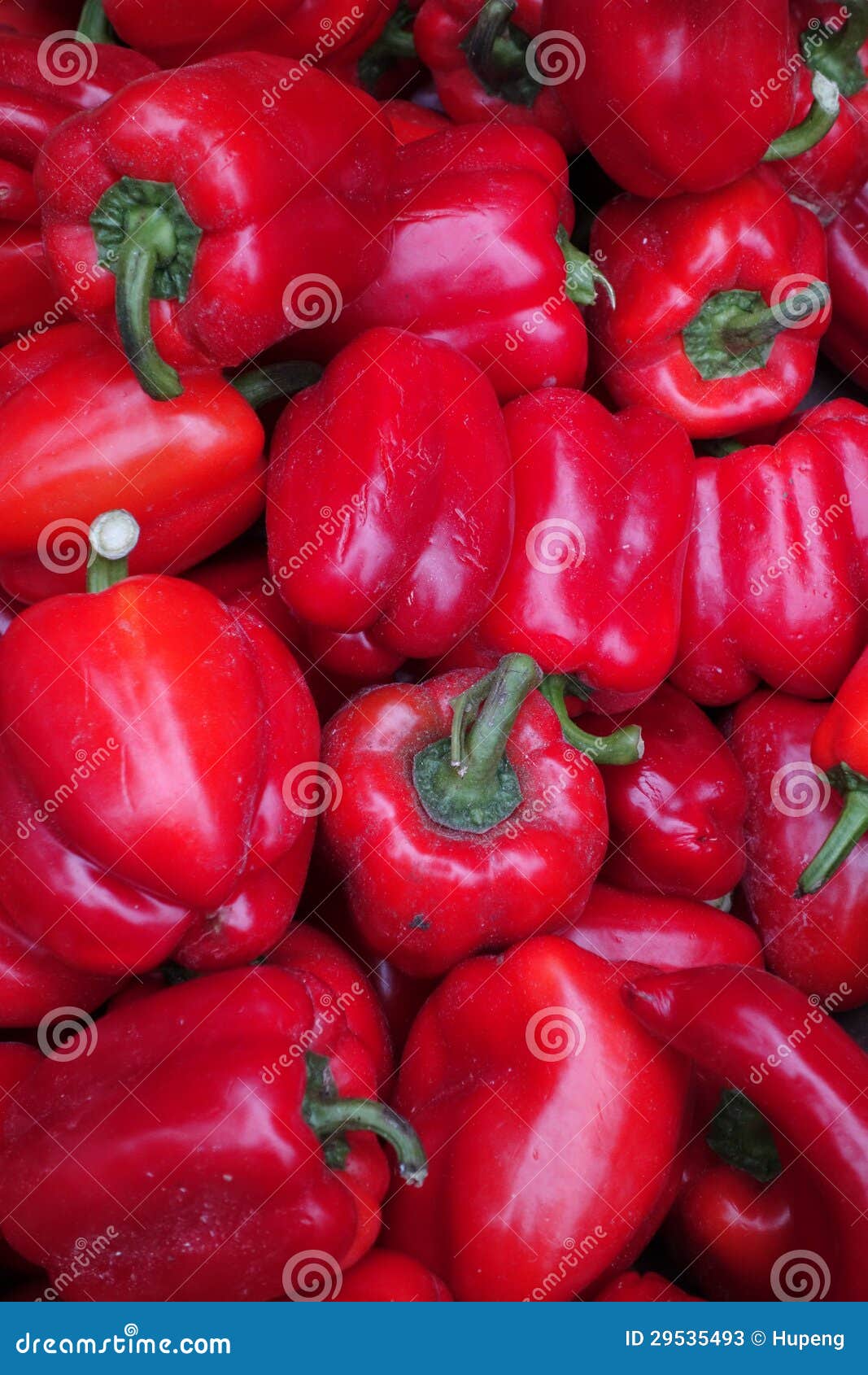 Red sweet pepper stock image. Image of bell, colors, collection - 29535493