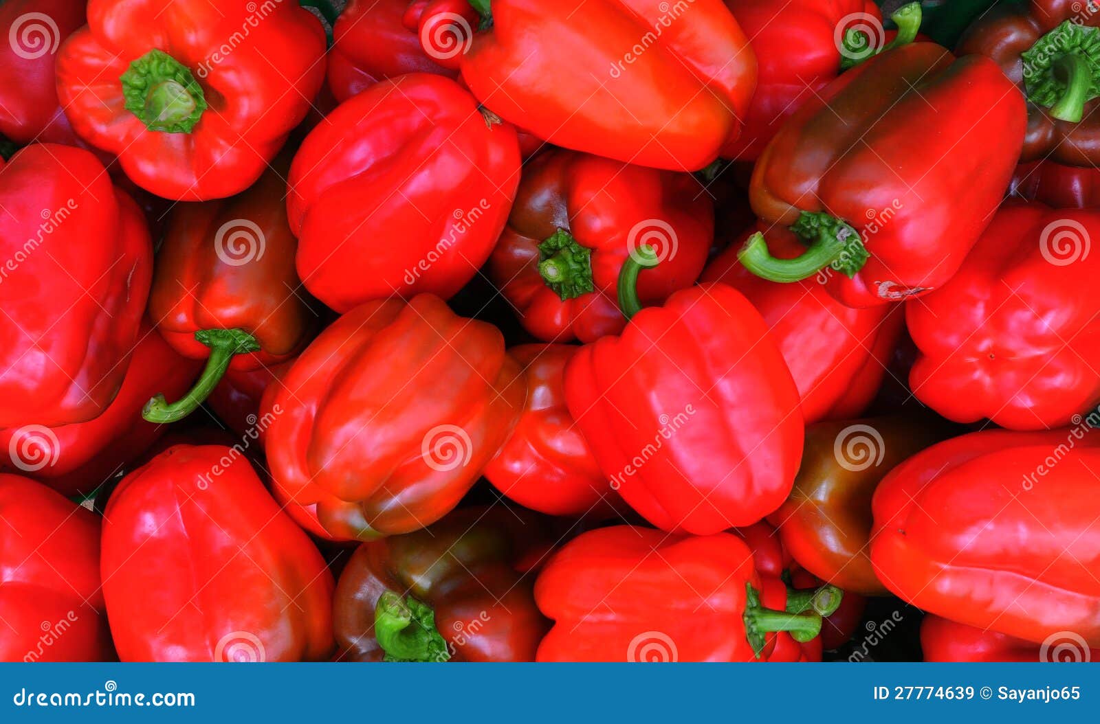 Red Sweet Pepper, Cooking Raw Material Stock Image - Image of bell ...