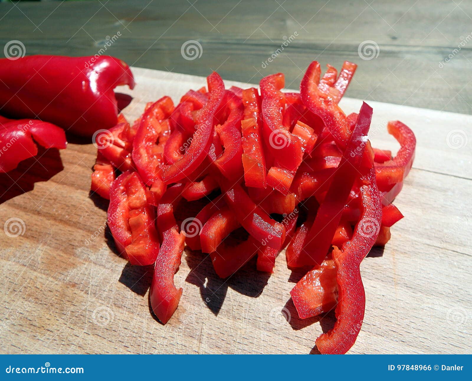 Red sweet pepper, stock photo. Image of capsicum, cooking - 97848966