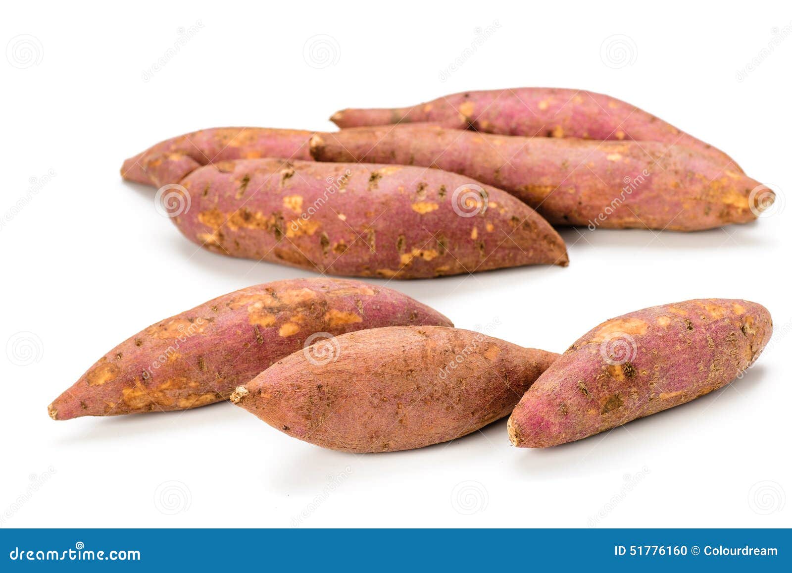 Red sweet potato stock photo. Image of studio, potato - 51776160