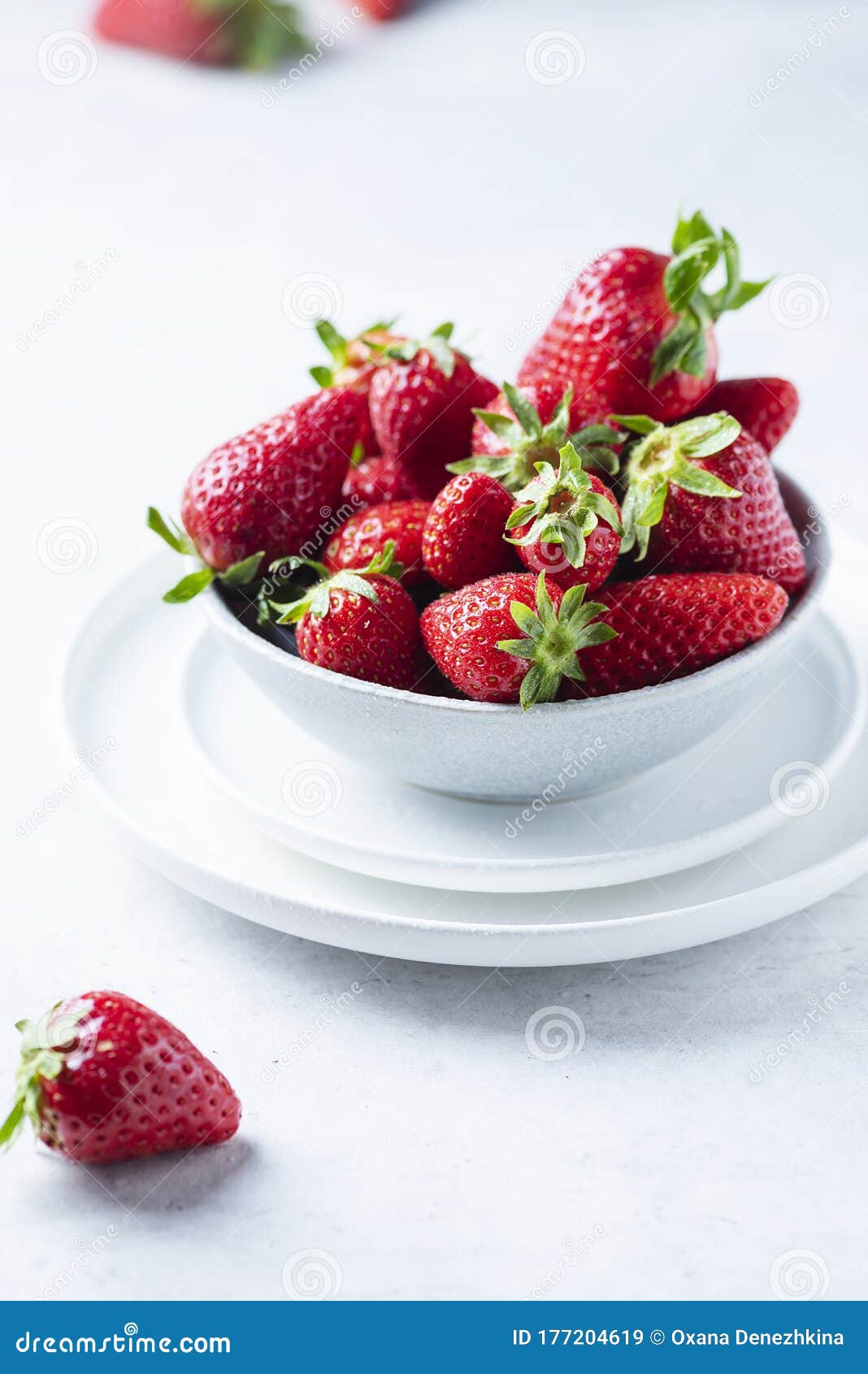Red sweet strawberry stock image. Image of nutrition - 177204619