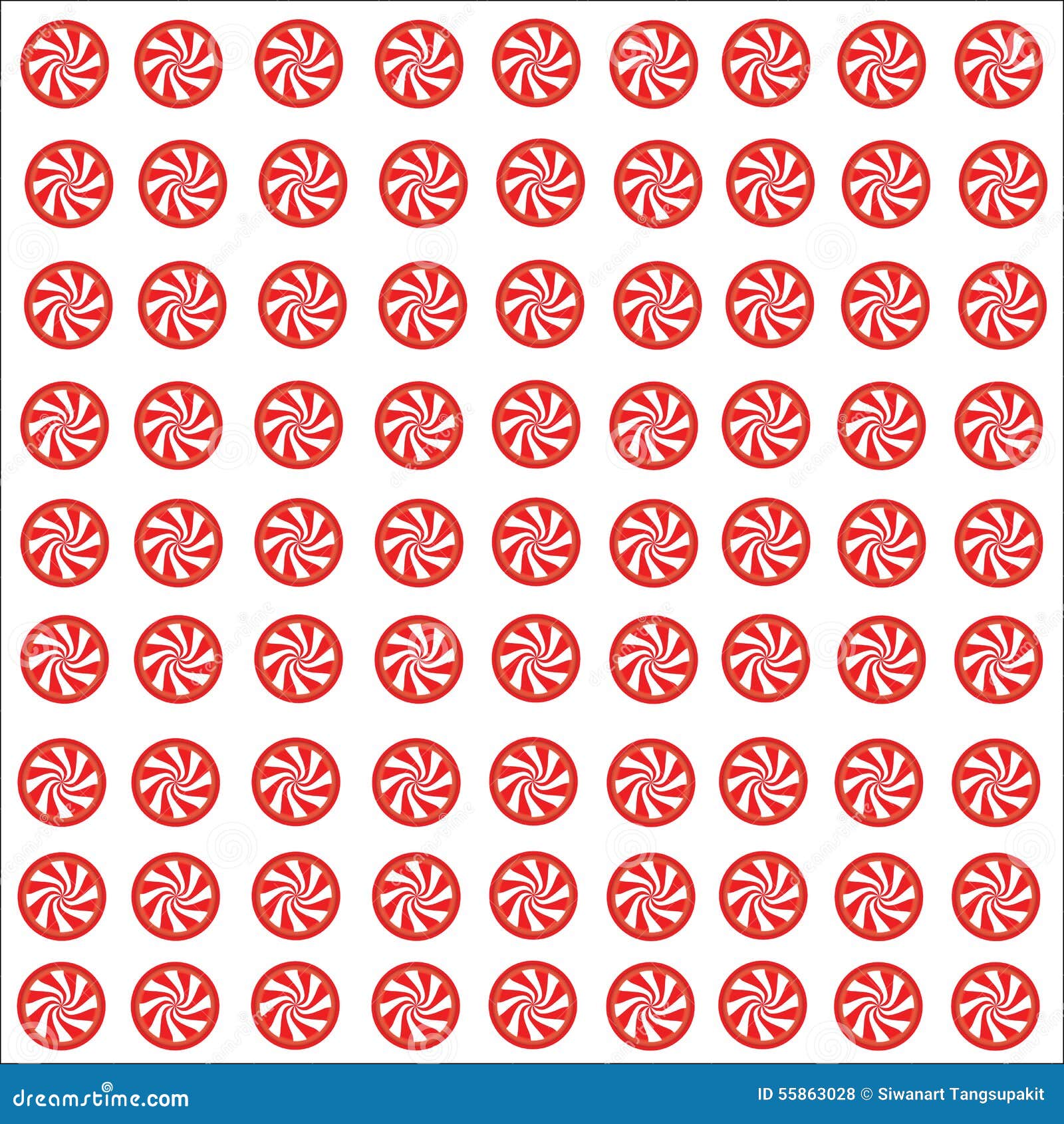 Red Sweets and Candy White Background Vector EPS10 Stock Vector ...