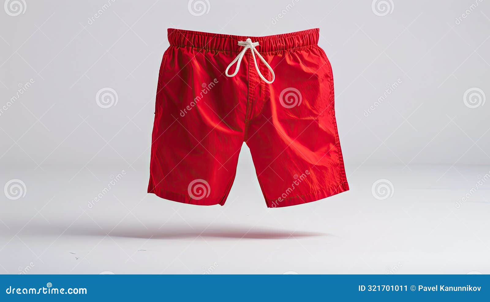 Red Swim Trunks Floating in Mid-Air Stock Image - Image of leisure ...