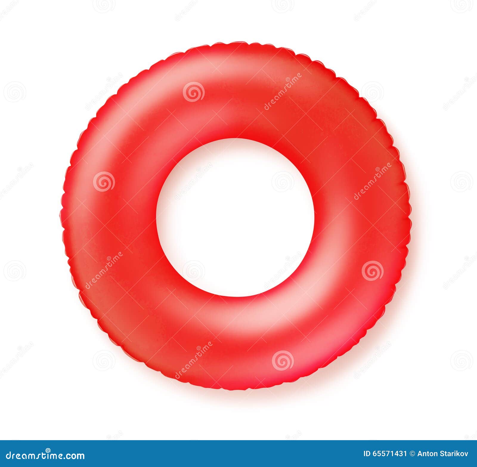 Red swimming ring stock image. Image of plastic, equipment - 65571431