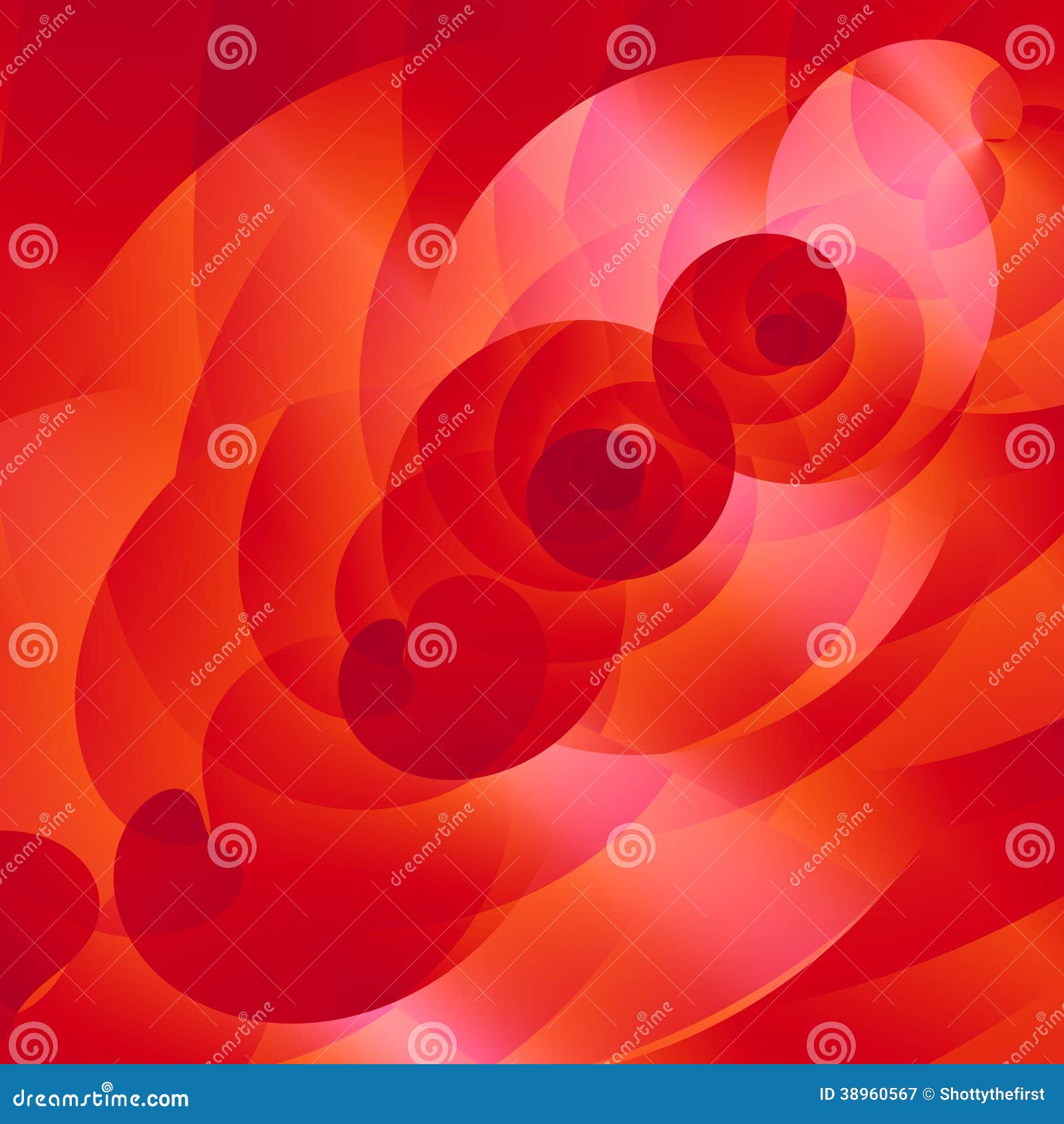 Red Swirls Pattern stock illustration. Illustration of glamour - 38960567