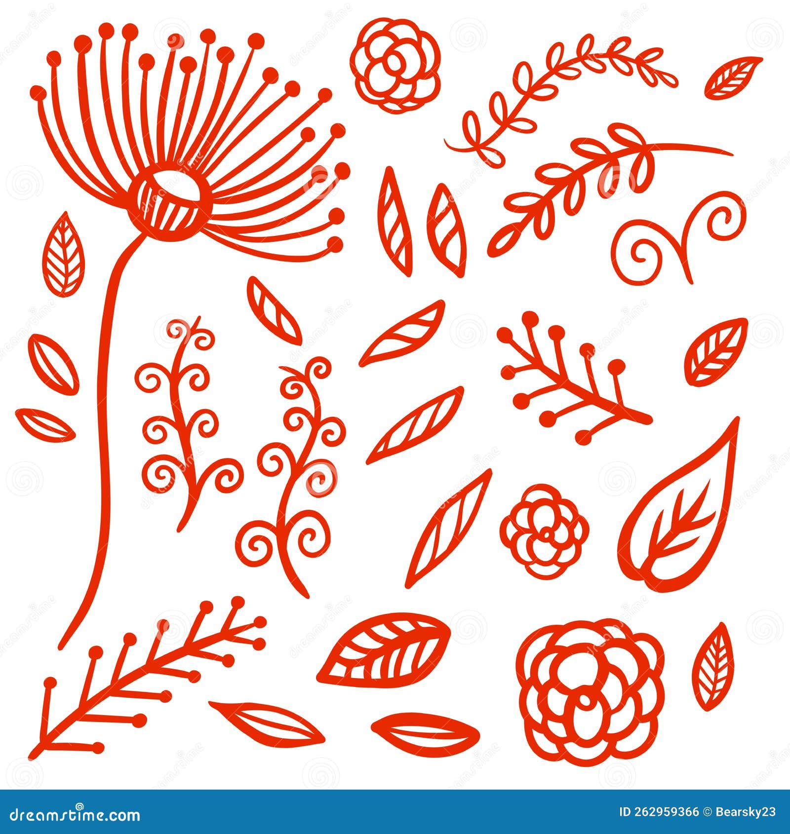 Red Swirls Swash Logo Ornament Designs Stock Vector - Illustration of ...