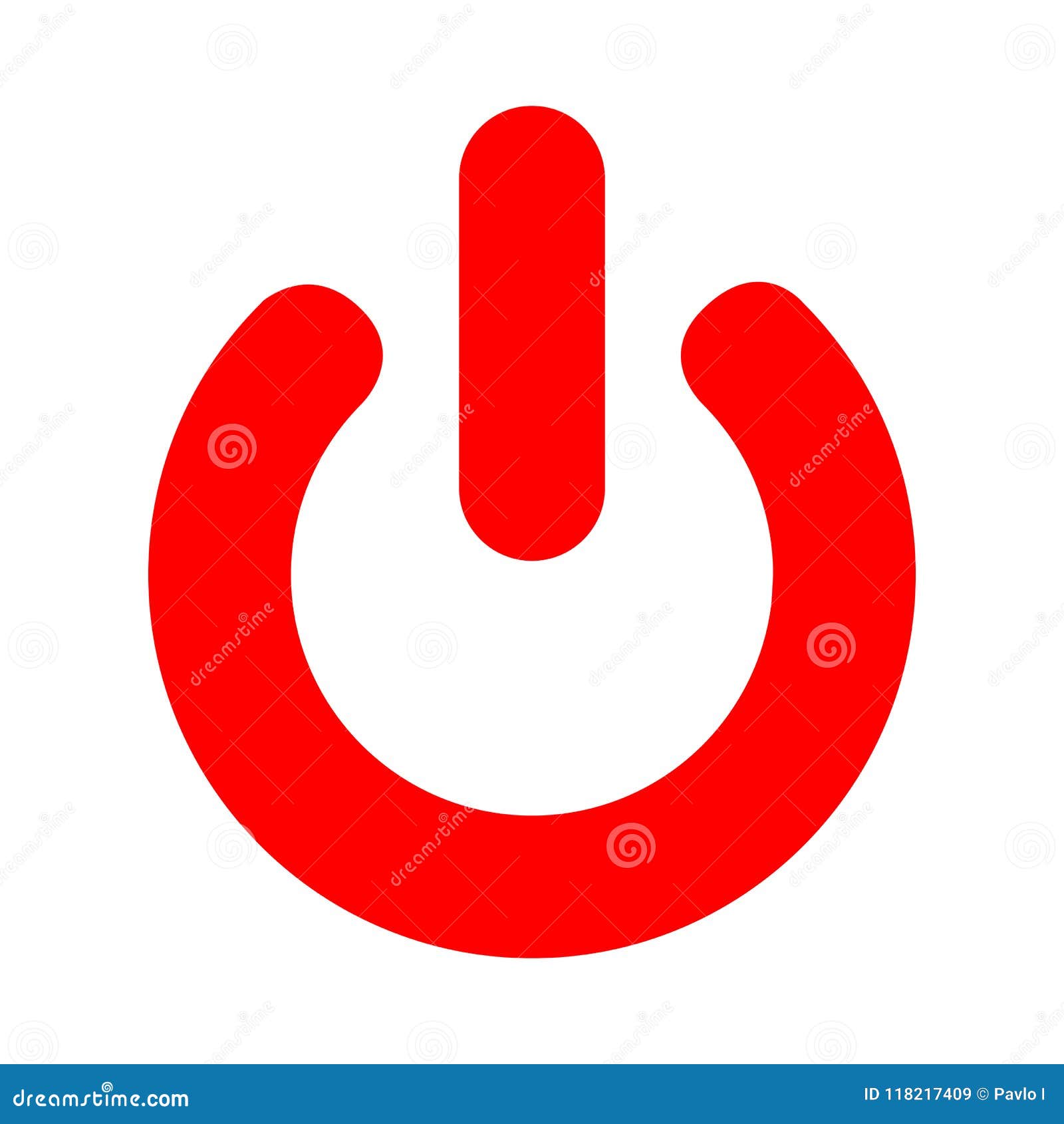 Red switch - stock vector stock illustration. Illustration of symbol ...