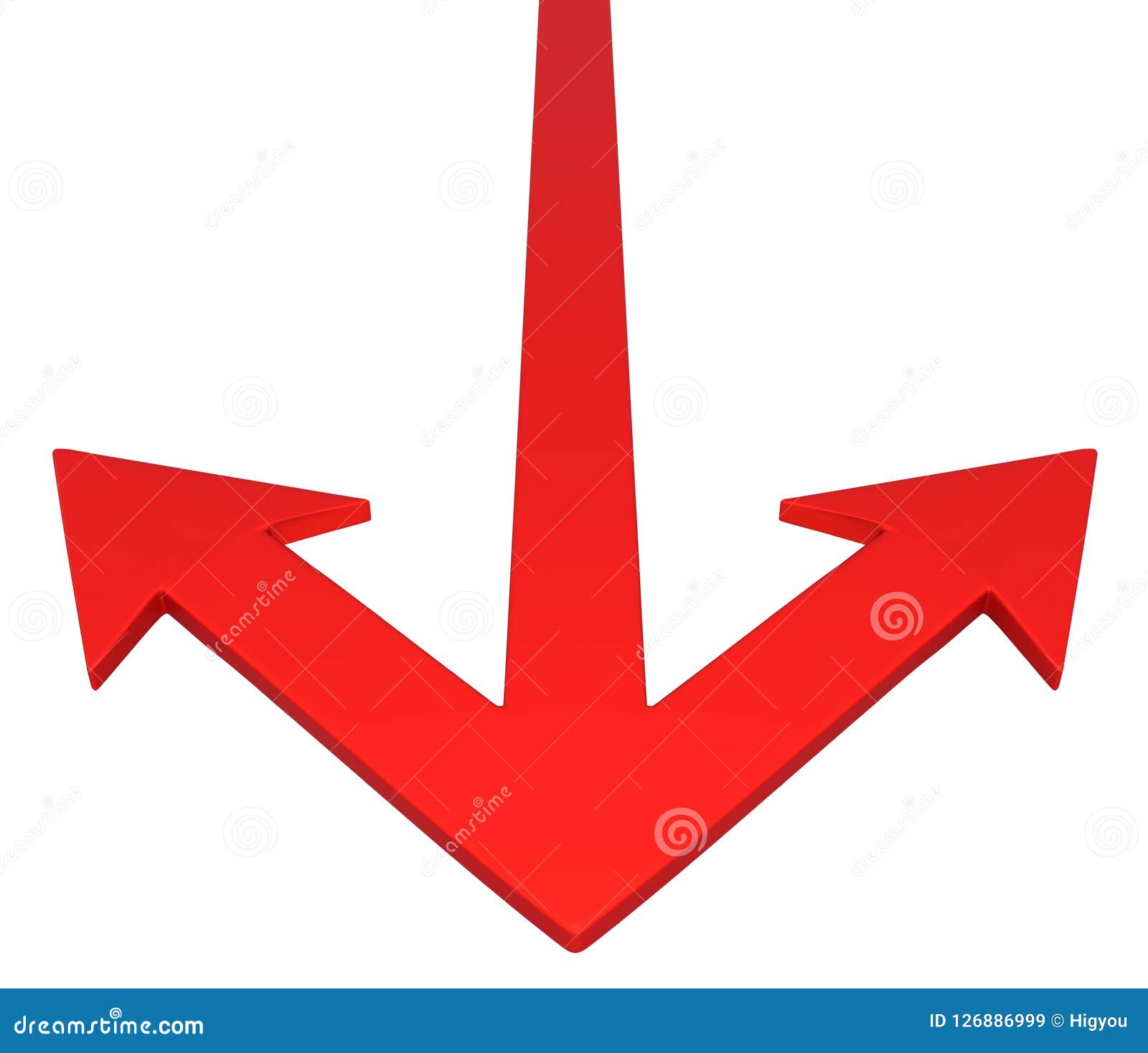 Arrow Angle Split stock illustration. Illustration of corner - 126886999
