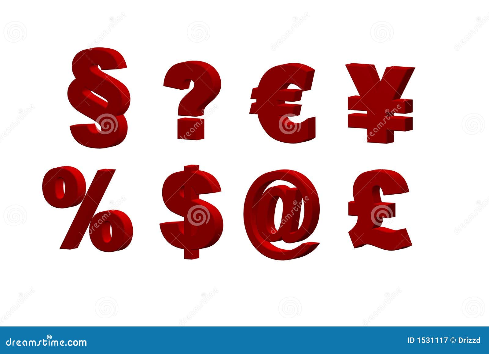 Red symbols stock illustration. Illustration of symbol - 1531117