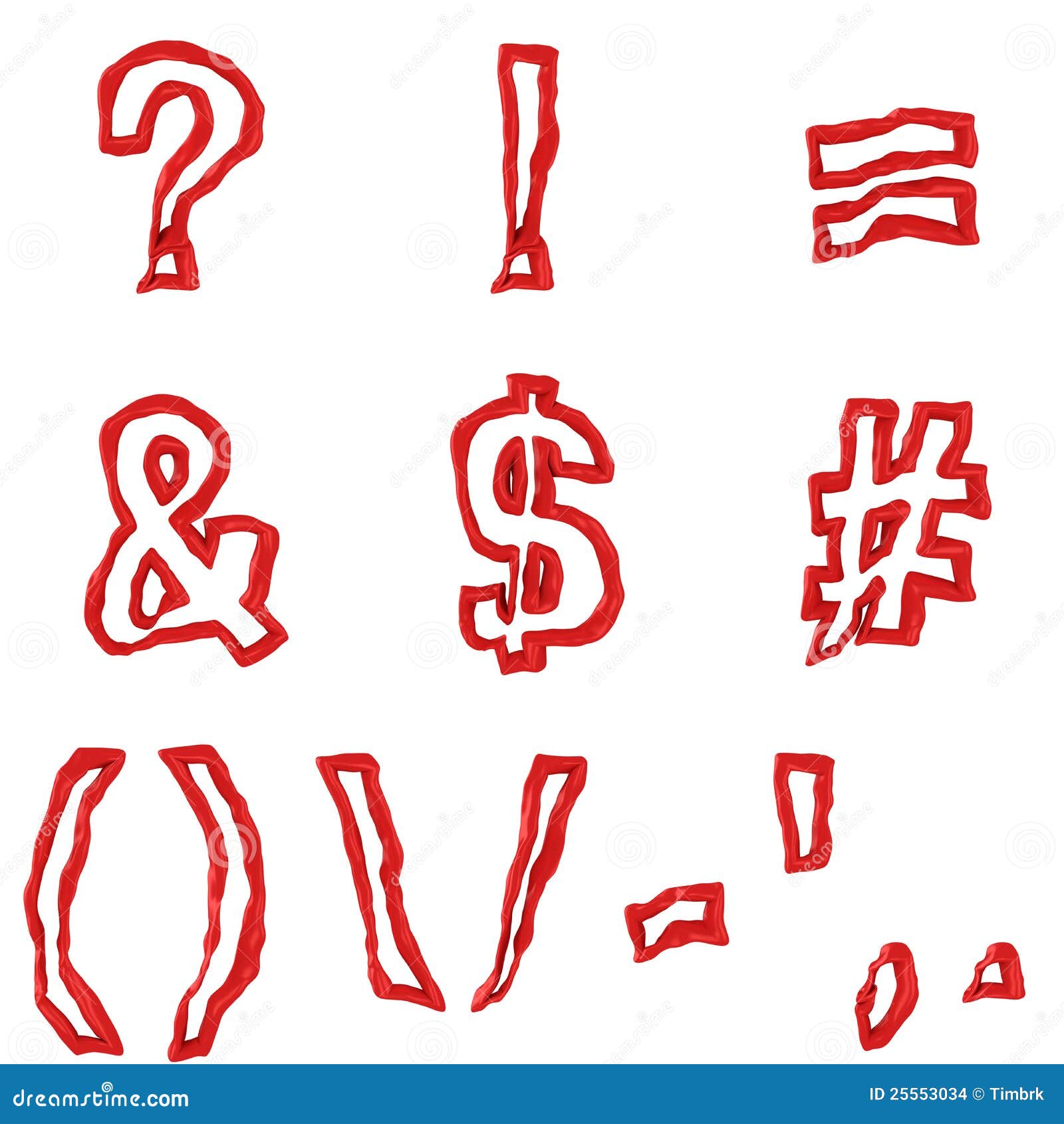 Red symbols stock illustration. Illustration of exclamation - 25553034