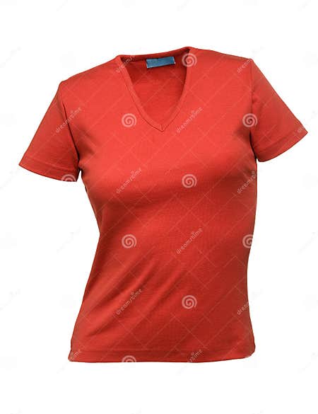 Red T-Shirt stock image. Image of casual, fashionable - 19305013