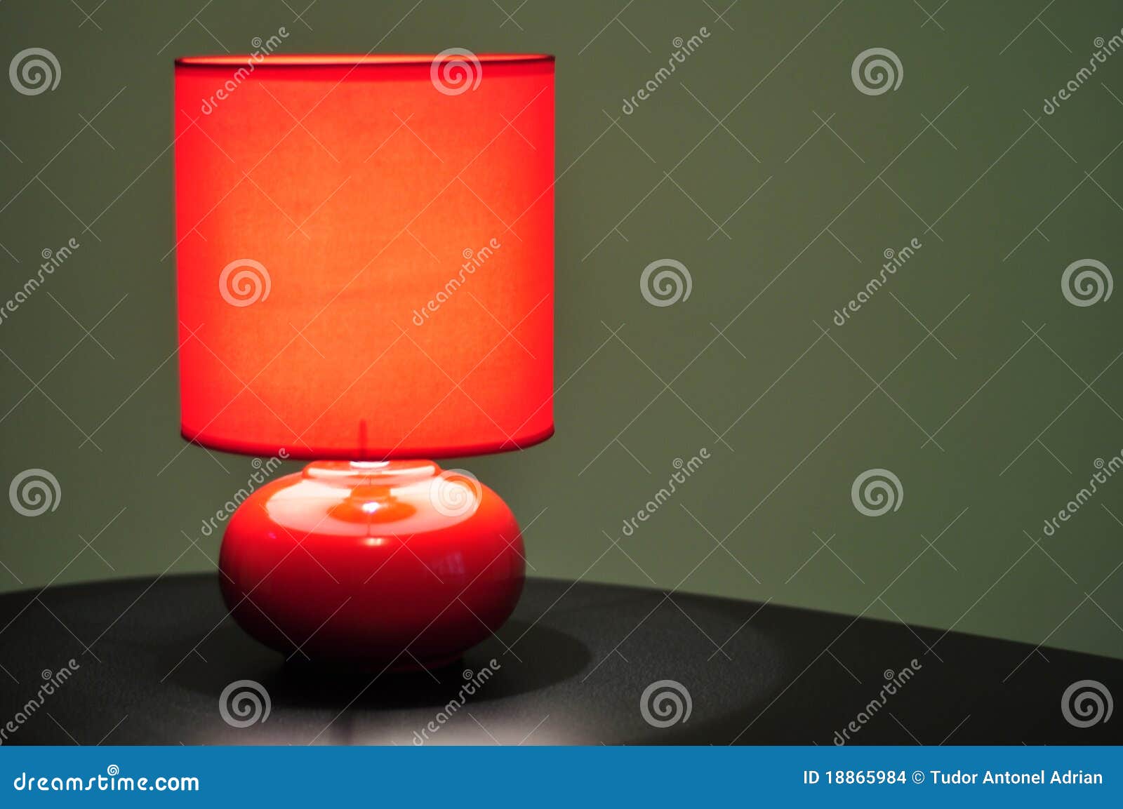 Red table lamp stock photo. Image of reading, line, indoors - 18865984