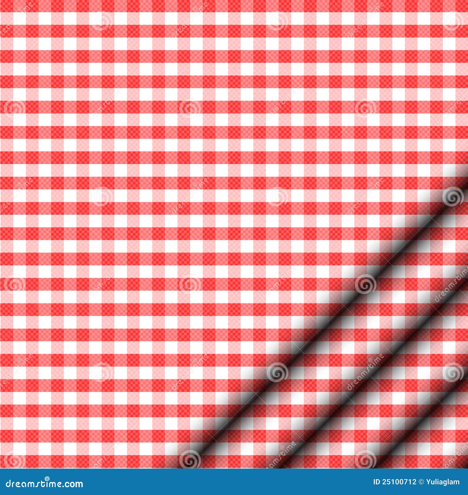 Red tablecloth stock vector. Illustration of cooking - 25100712