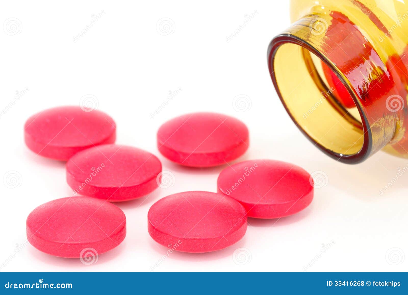Red tablets stock photo. Image of health, isolated, natural - 33416268