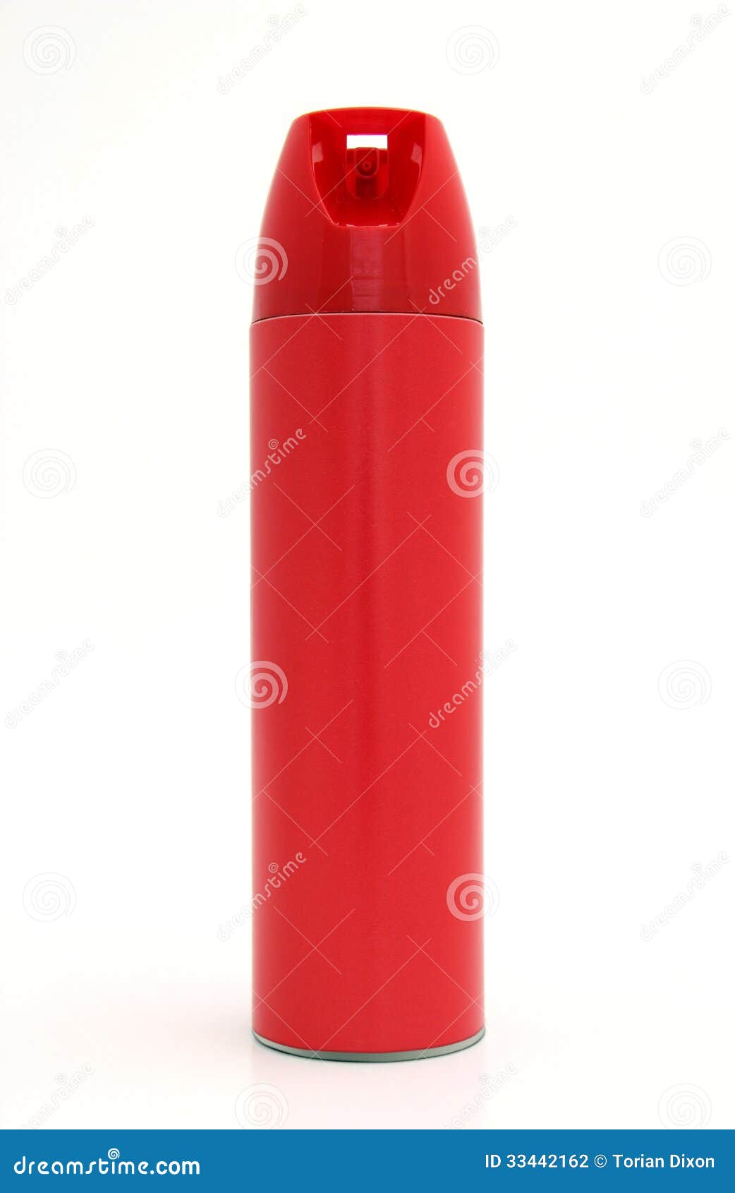 Red, Tall Bug Spray Can stock photo. Image of vertical - 33442162