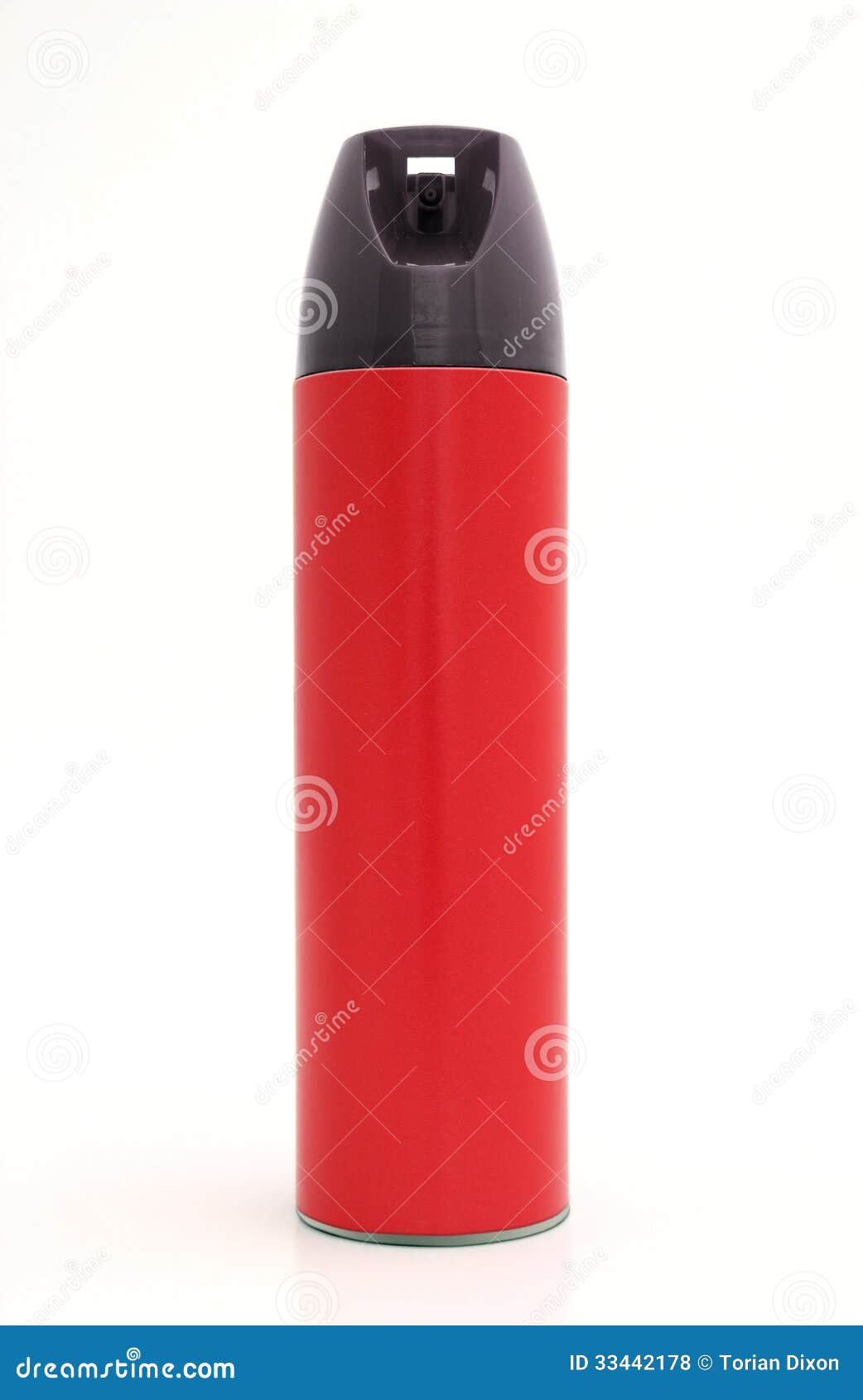 Red, Tall Bug Spray Can stock photo. Image of aerosol - 33442178