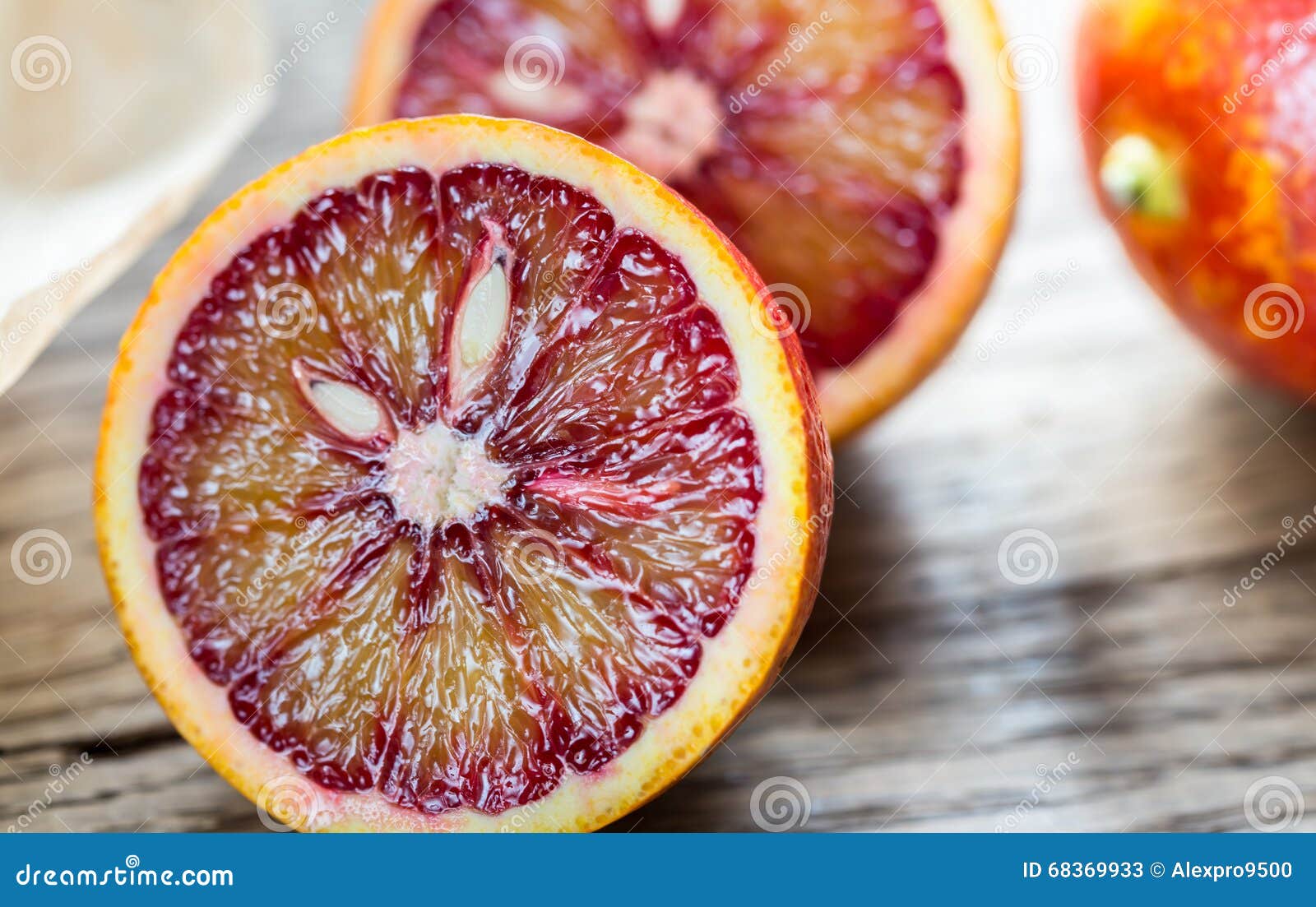 Red Tangerines on the Wooden Background Stock Image - Image of healthy ...