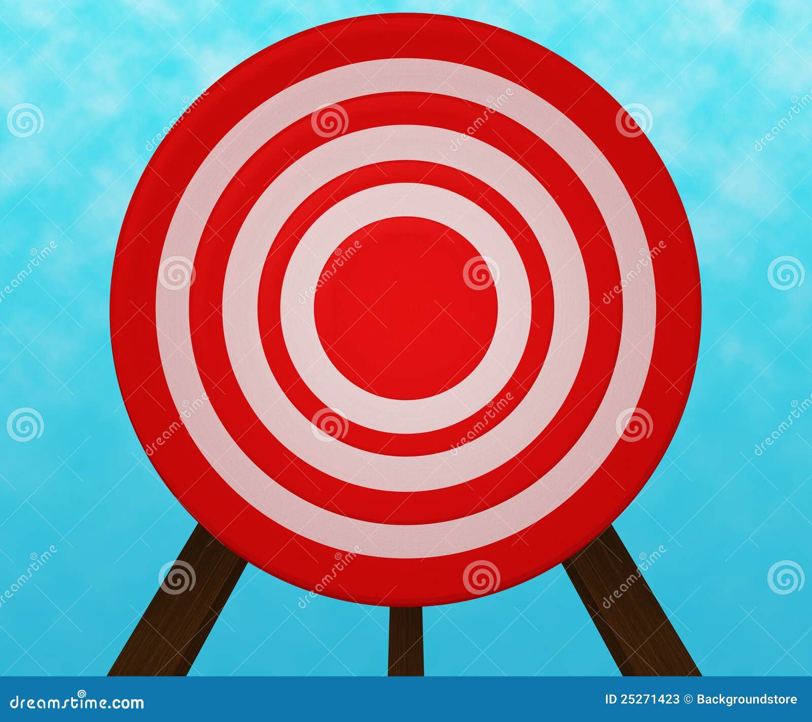 Red Target Background stock illustration. Illustration of goal - 25271423
