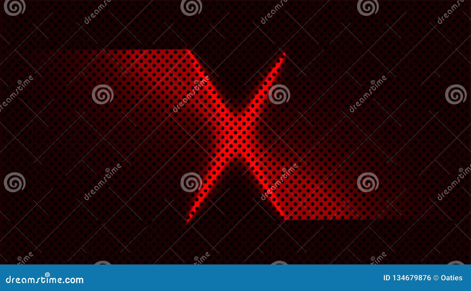 Red x target mark abstract stock vector. Illustration of black - 134679876