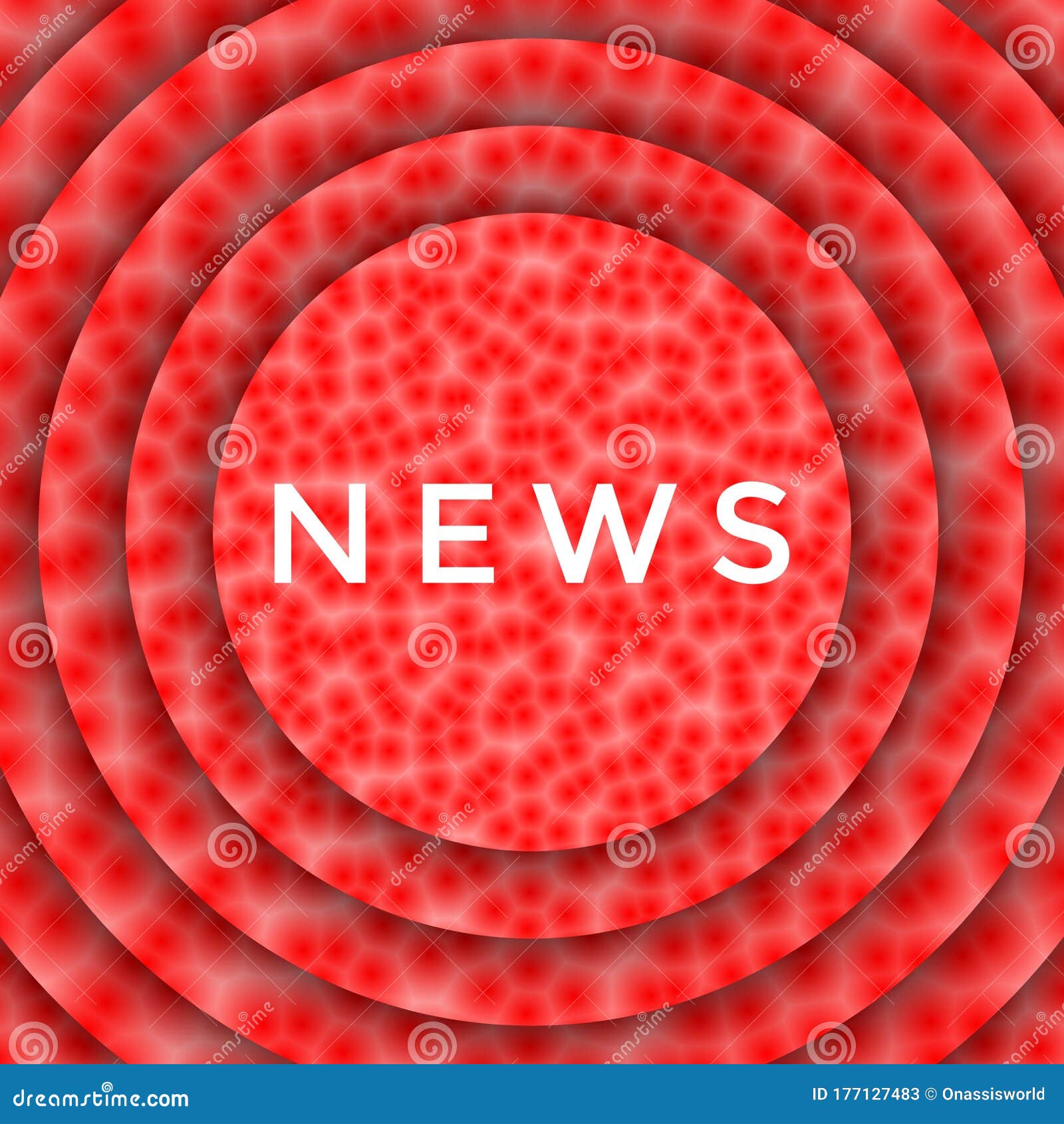 Red Target News Header stock illustration. Illustration of news - 177127483