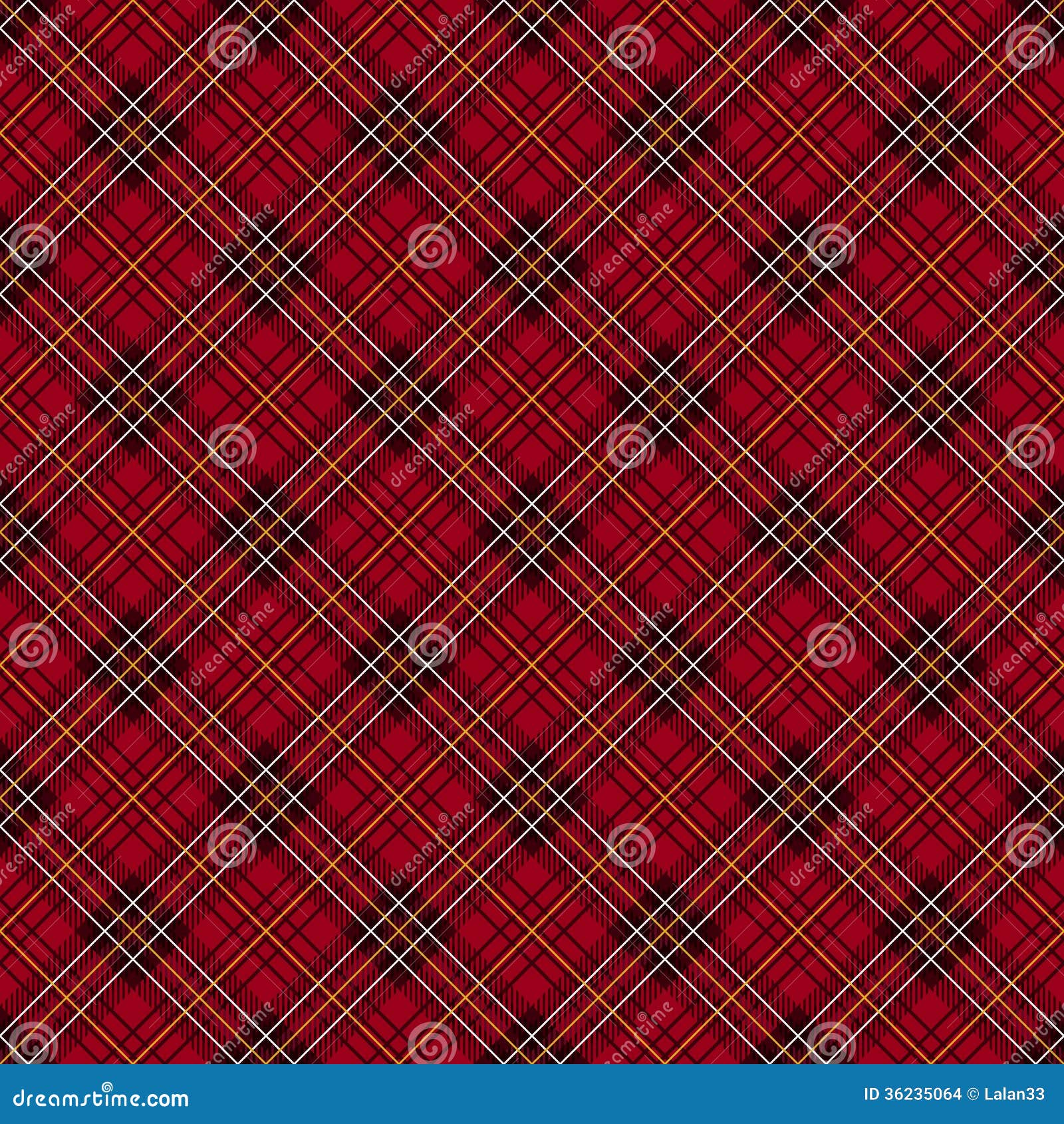 Red Tartan Check Background. Stock Vector - Illustration of design, warm: 36235064