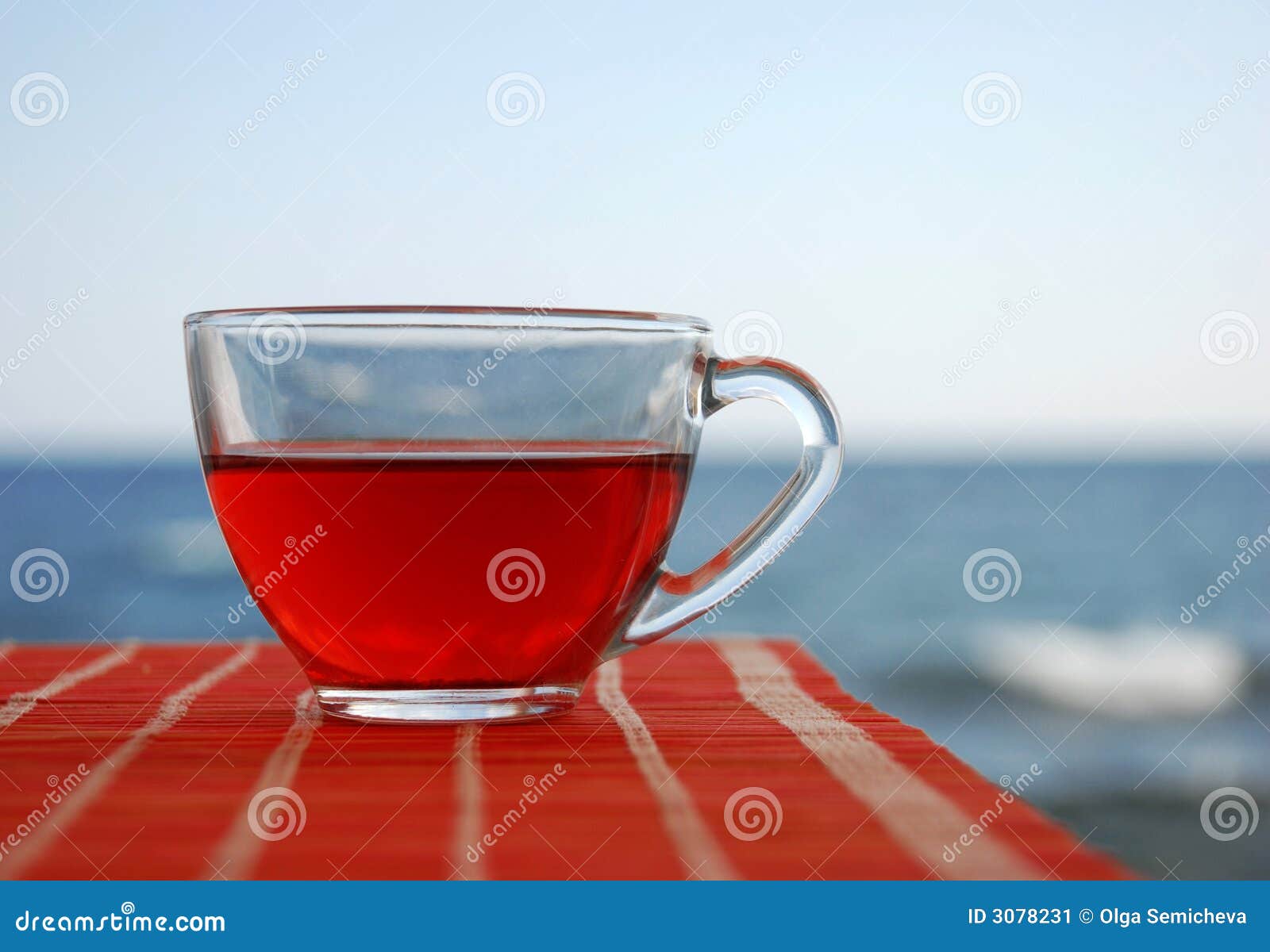 The red tea stock image. Image of healthy, effort, flower - 3078231