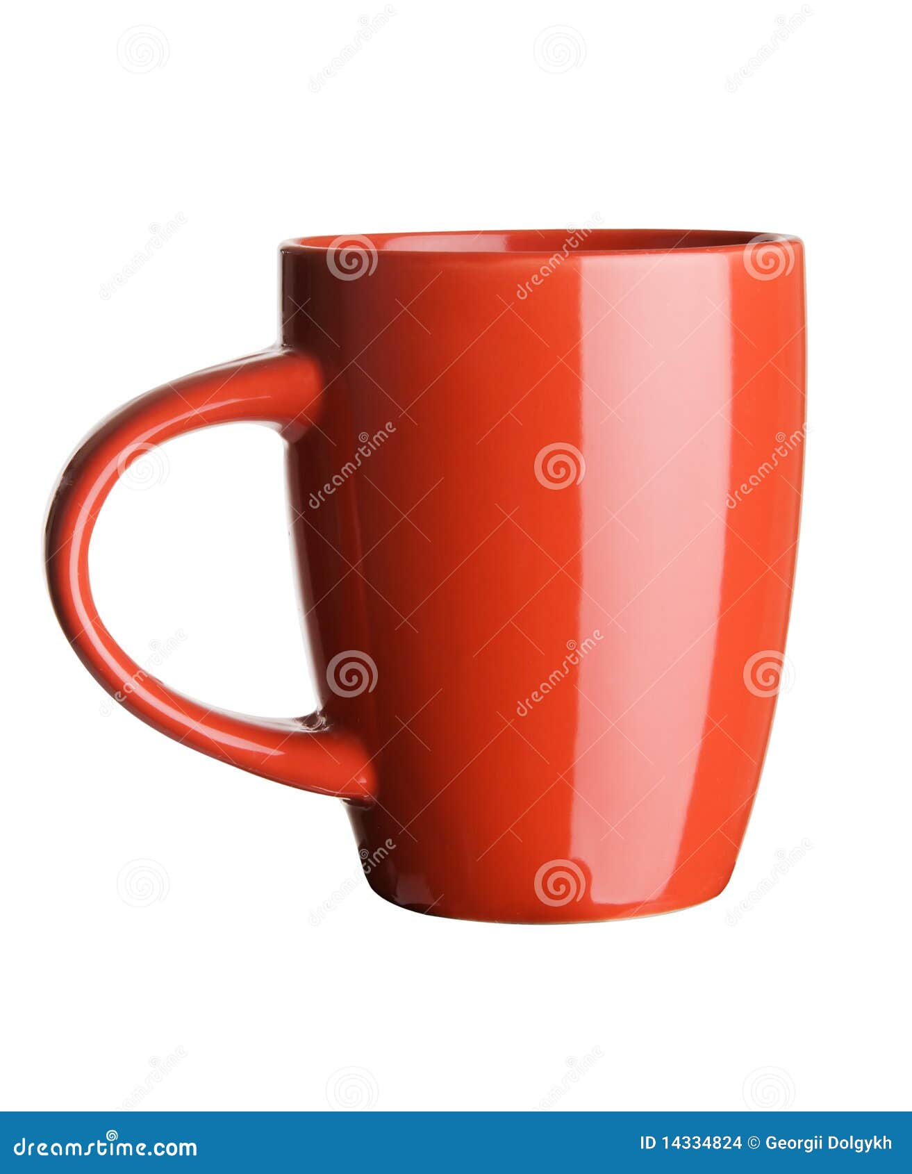 Red tea cup stock photo. Image of large, front, blank - 14334824