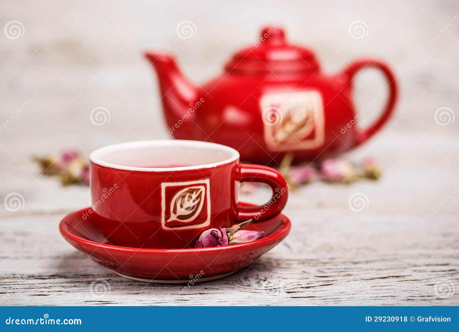 Red tea cup stock photo. Image of porcelain, table, dried - 29230918