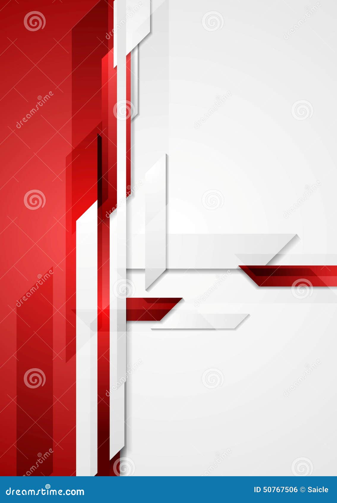 Red Tech Corporate Background Stock Vector - Illustration of colorful ...