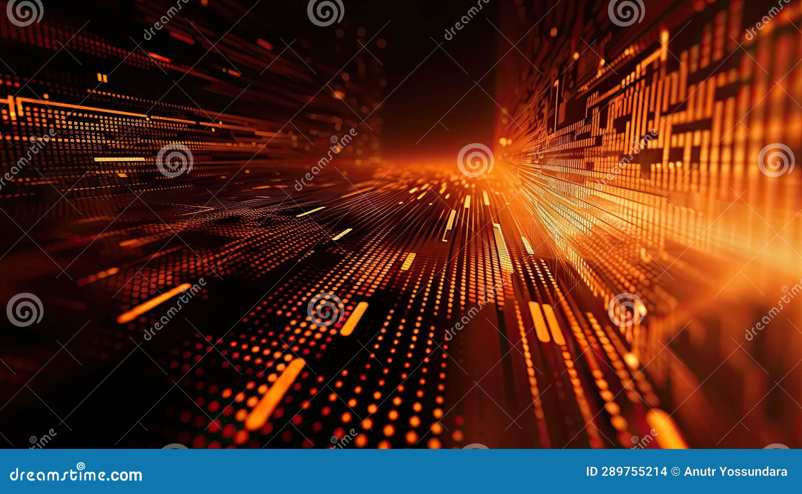 Red Technology Abstract Patter for Futuristic Background. Stock ...