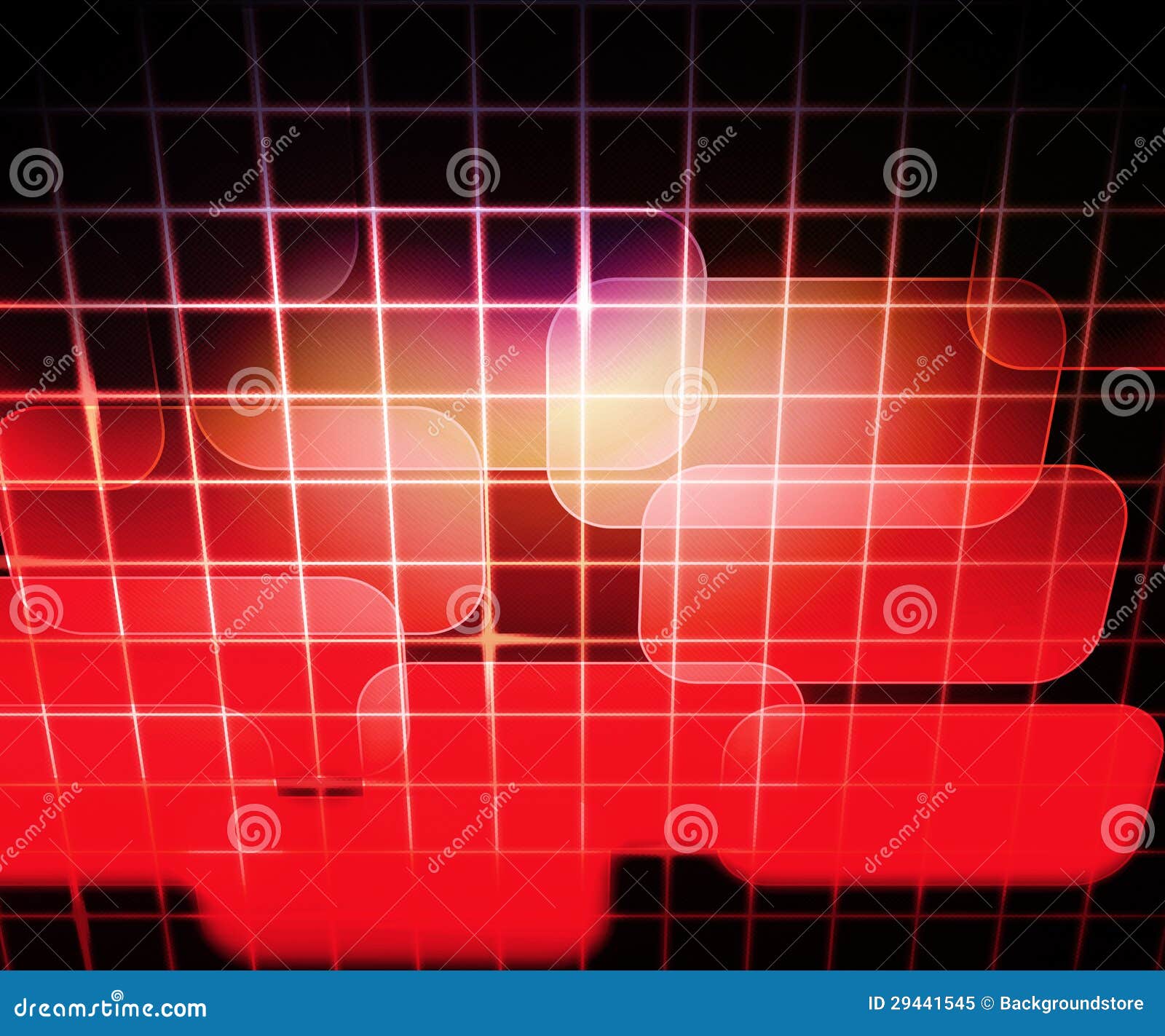 Red Technology Abstraction Texture Stock Illustration - Illustration of ...