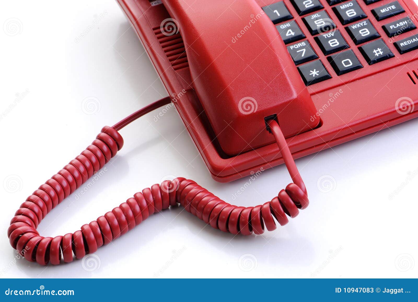 Red telephone stock image. Image of line, device, cable - 10947083