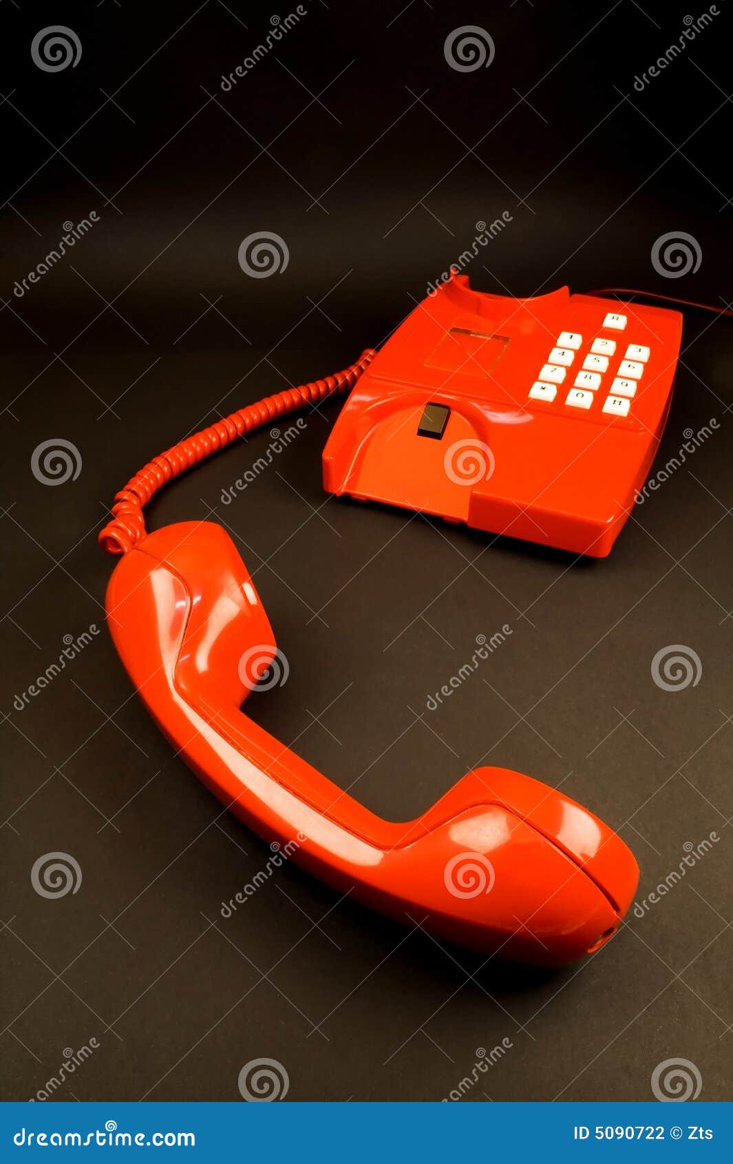 Red telephone stock photo. Image of dial, cable, call - 5090722