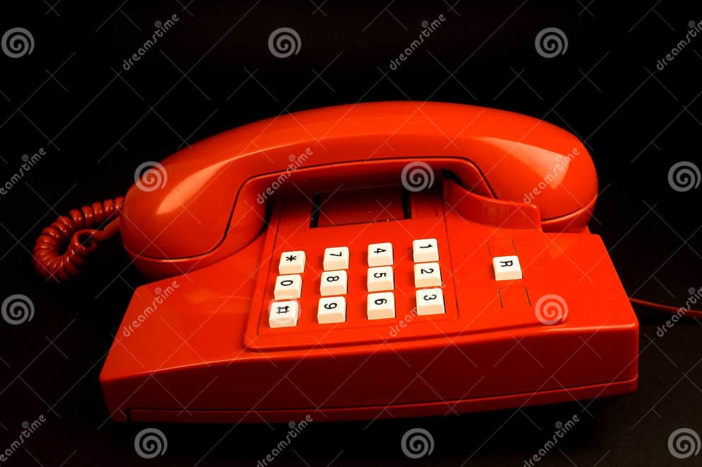 Red telephone stock photo. Image of communications, mouthpiece - 5090768