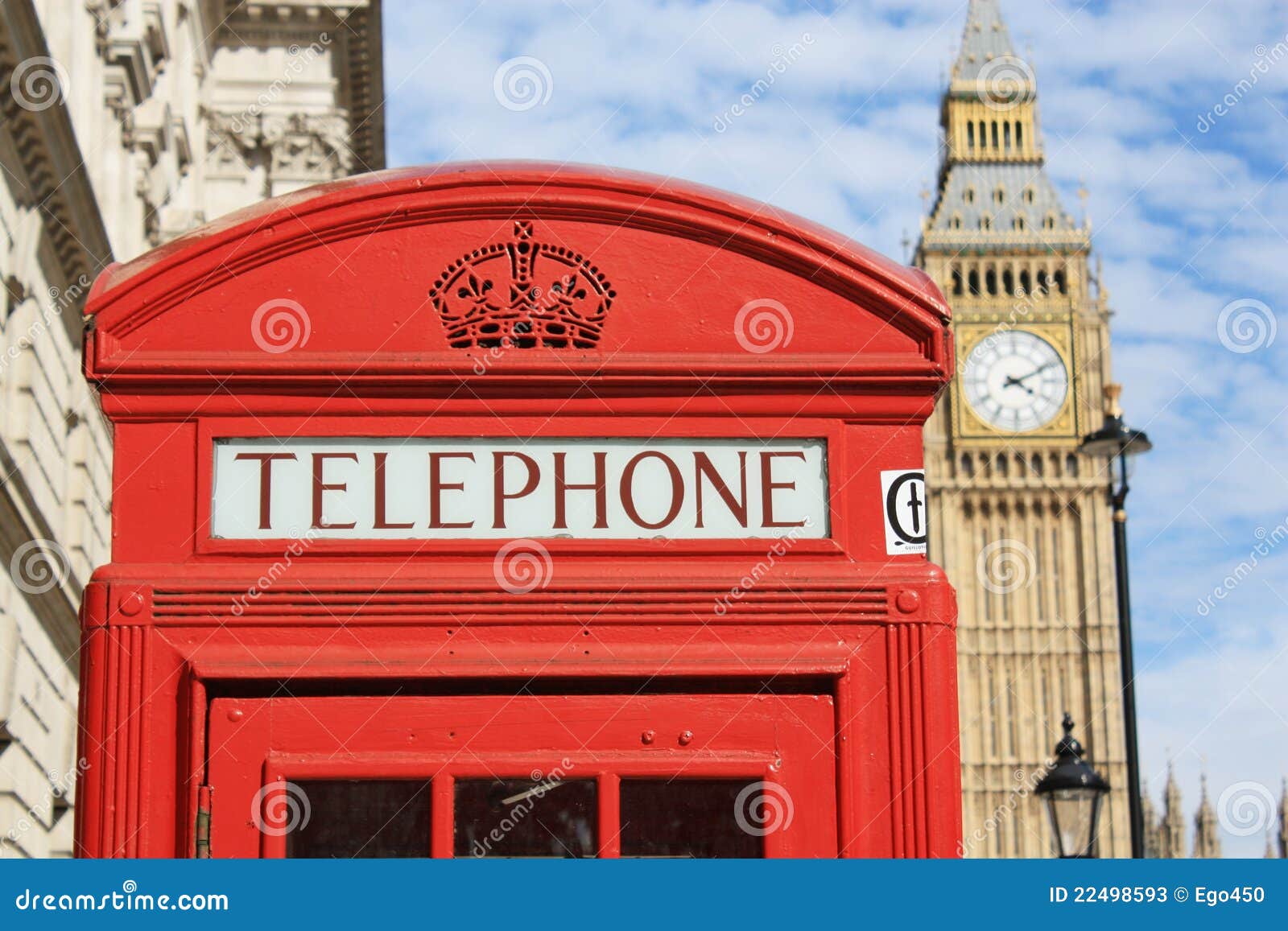 Red Telephone Booth stock image. Image of history, public - 22498593