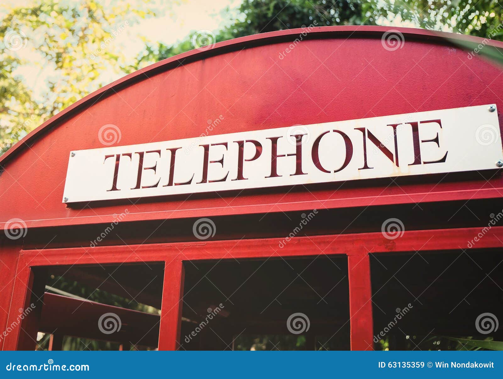 Red telephone booth stock image. Image of retro, booth - 63135359