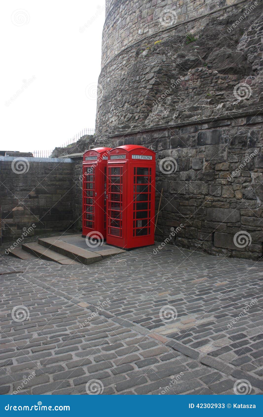 Red telephone box stock image. Image of edinburgh, booths - 42302933