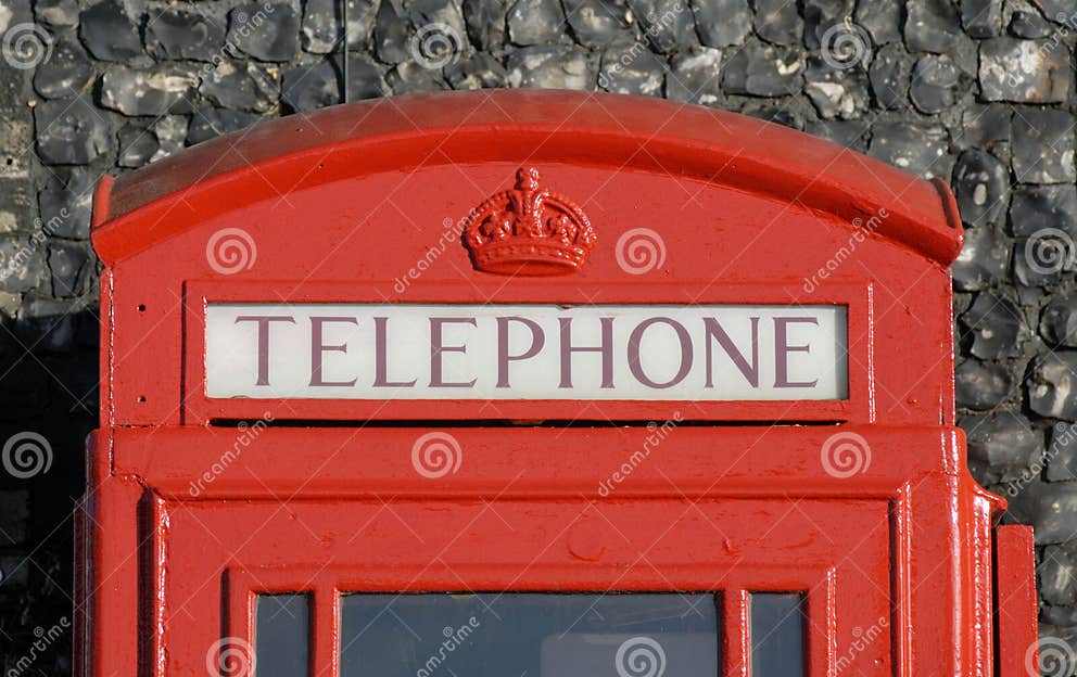 Red telephone box stock photo. Image of icon, public - 67203104