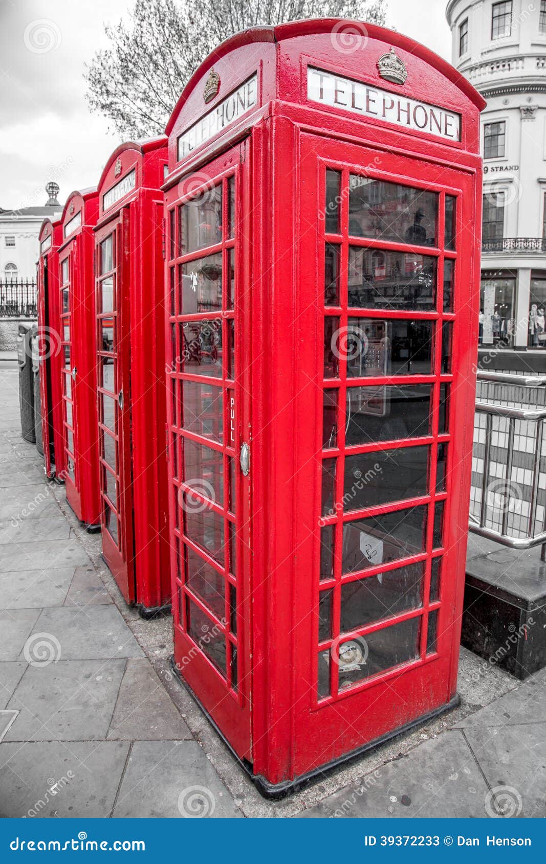 Red Telephone Boxes stock image. Image of holiday, kingdom - 39372233