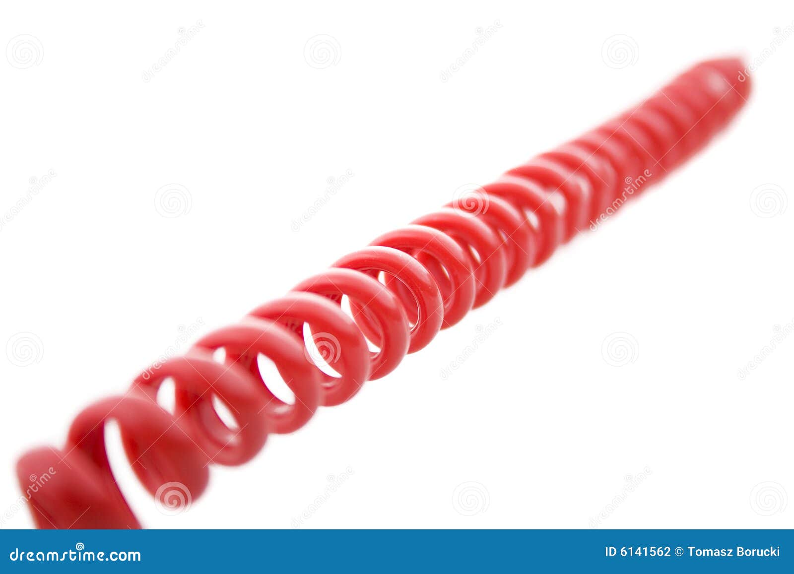 Red telephone cable stock photo. Image of wire, mobile - 6141562