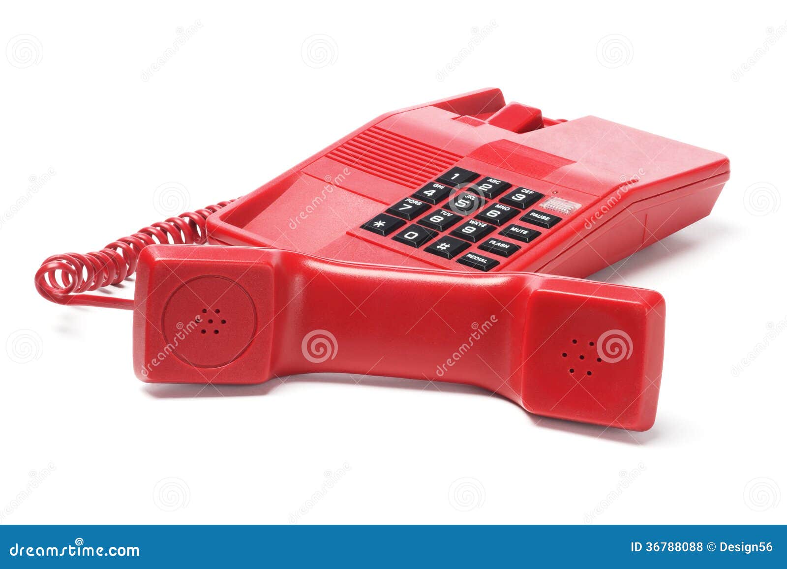 Red Telephone stock photo. Image of white, communication - 36788088