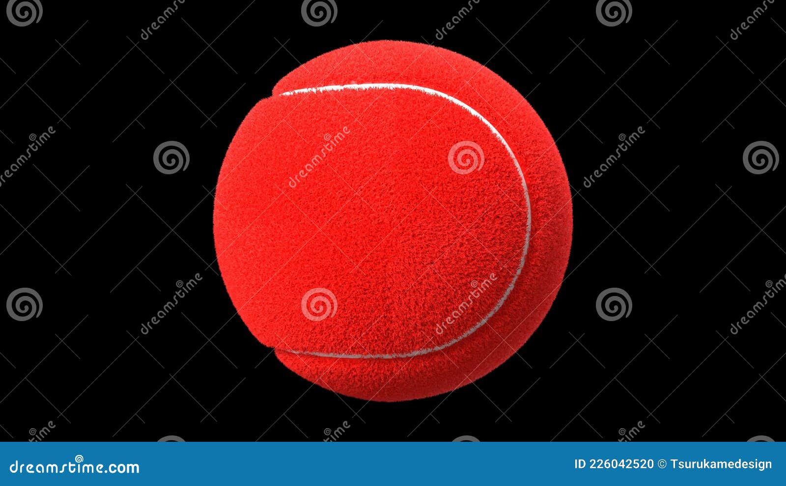 Red Tennis Ball on Black Background. Stock Footage - Video of blue ...