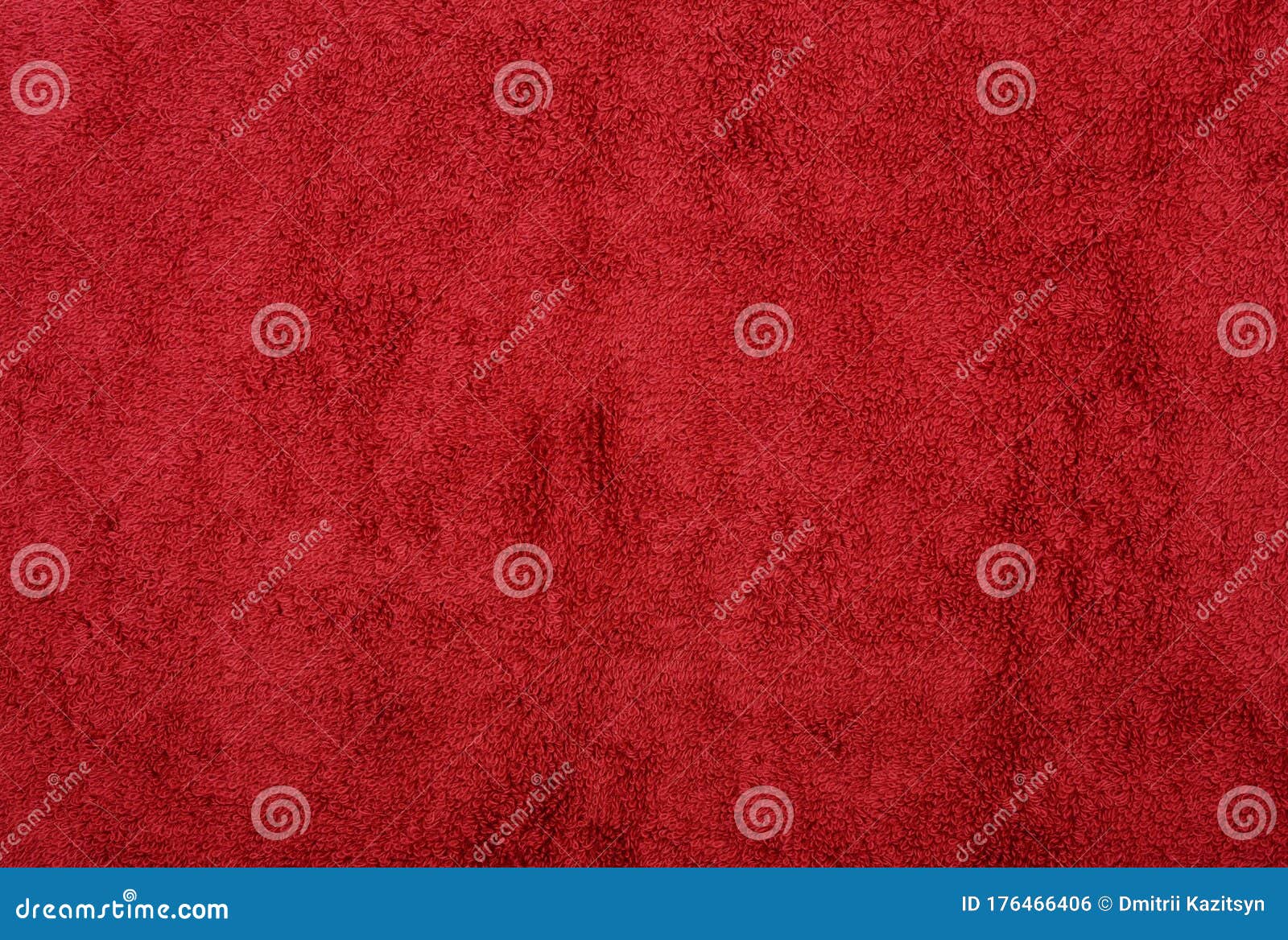 The Red Terry Towel As a Background Stock Illustration - Illustration ...