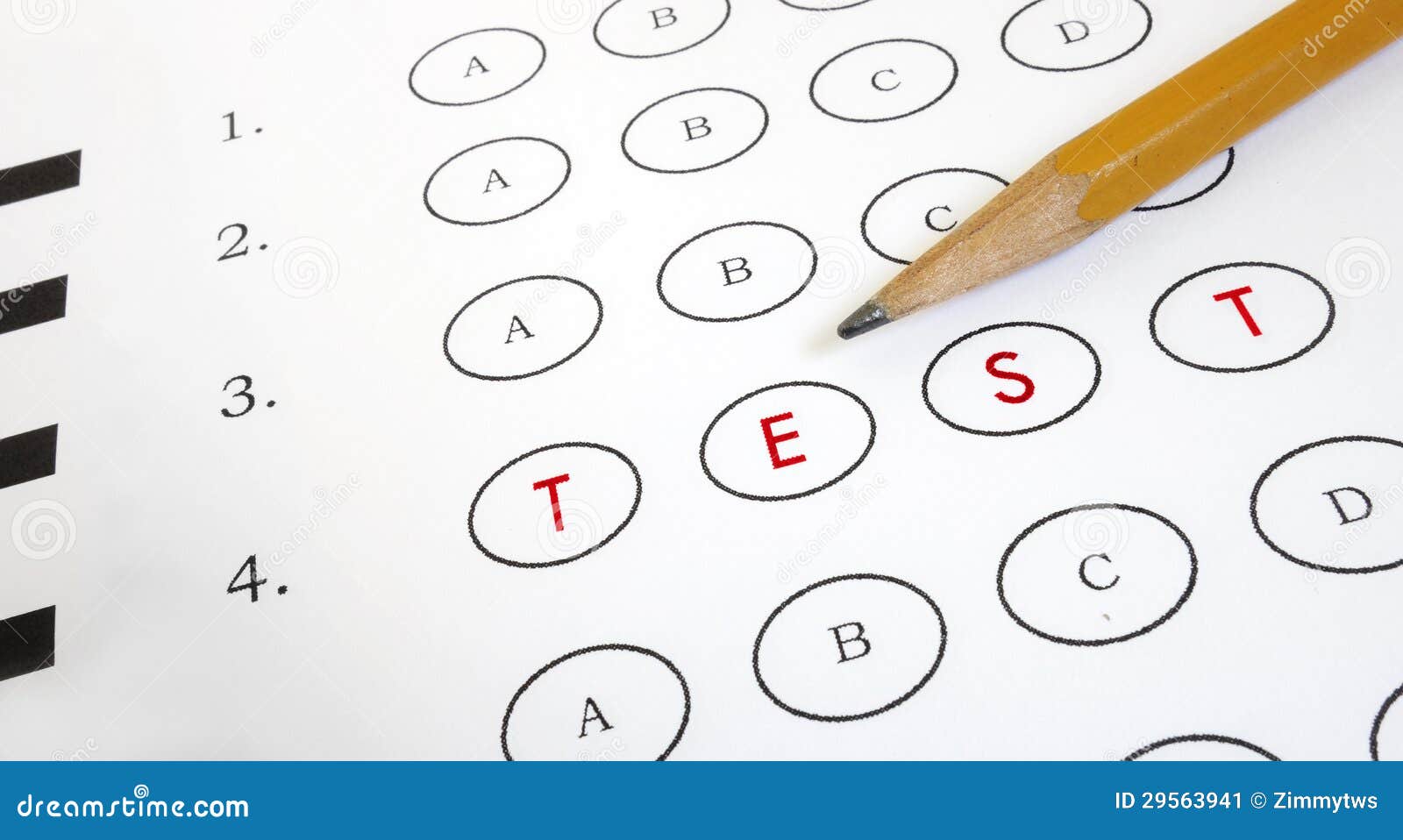 Red test stock image. Image of student, knowledge, unknown - 29563941